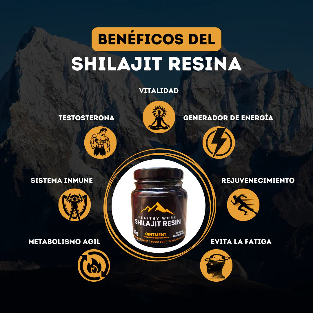 SHILAJIT - IMPORTADO© 100% Puro 💎 Fuente de Energía Vital del Himalaya – TUANI SHOP